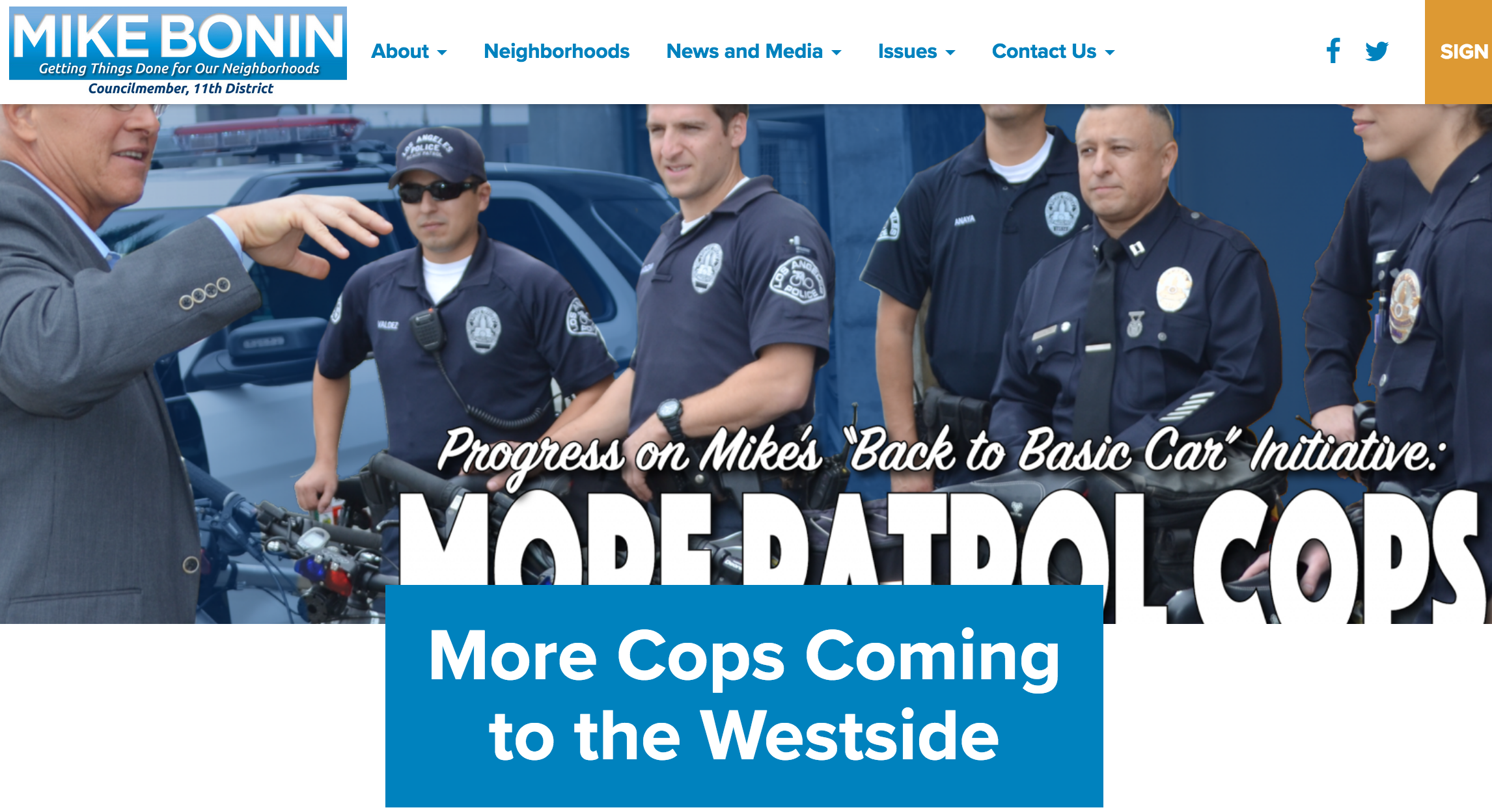 Los Angeles City Councilman Mike Bonin’s campaign to commandeer West ...